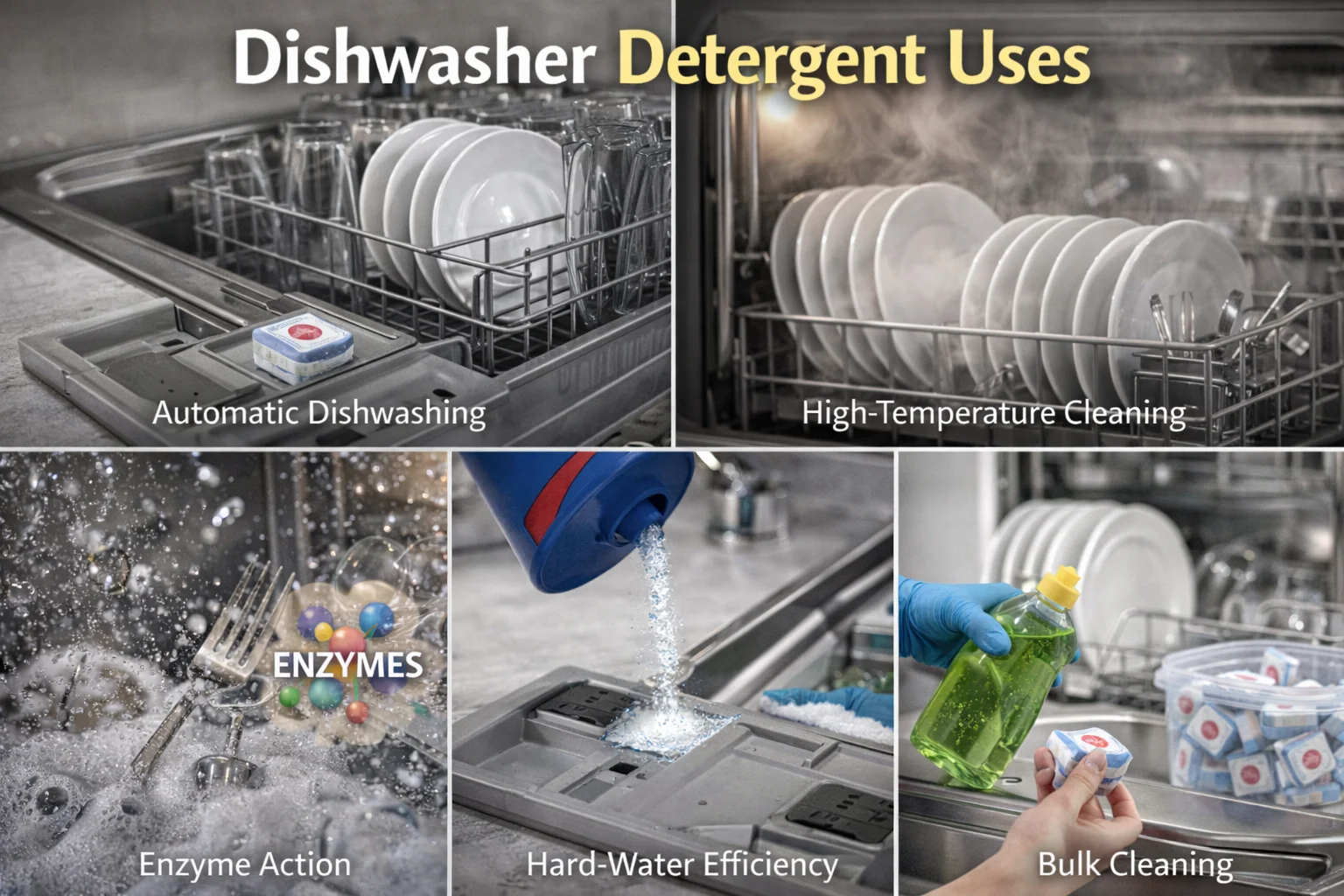 Dishwashing Liquid vs Dishwasher Detergent: Key Differences